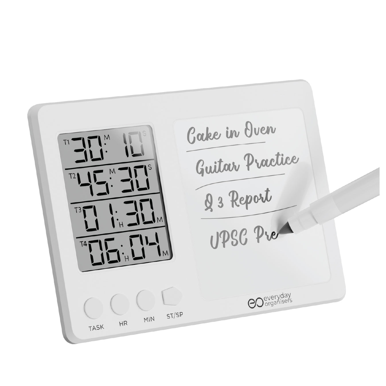 Timer Clock for Study with Mini Whiteboard | Time Board – Everyday ...