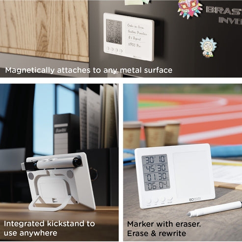 Timer Clock for Study with Mini Whiteboard | Time Board – Everyday ...