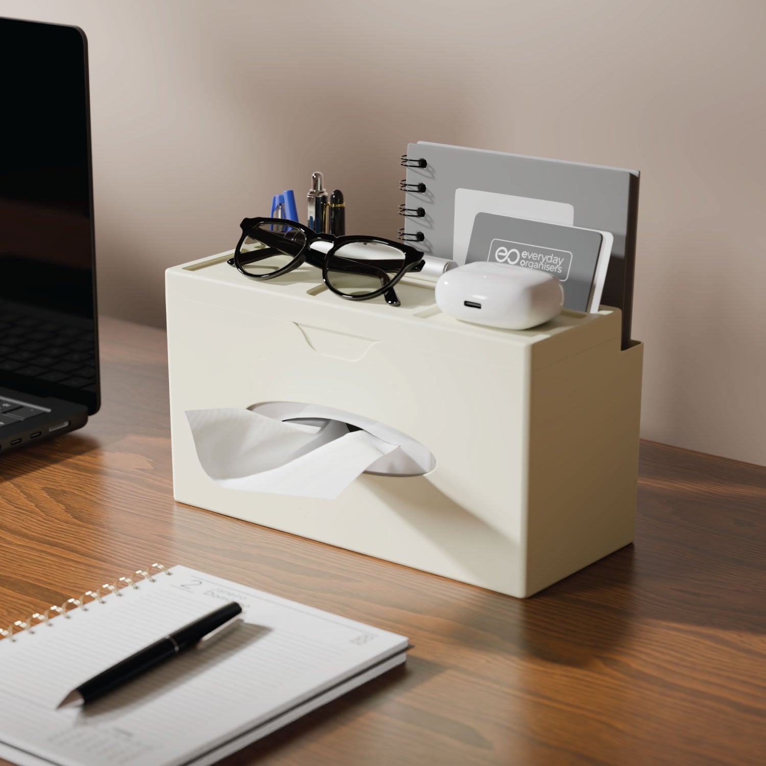 Vault Tissue – Desk Organiser with Tissue Dispenser – Everyday Organisers