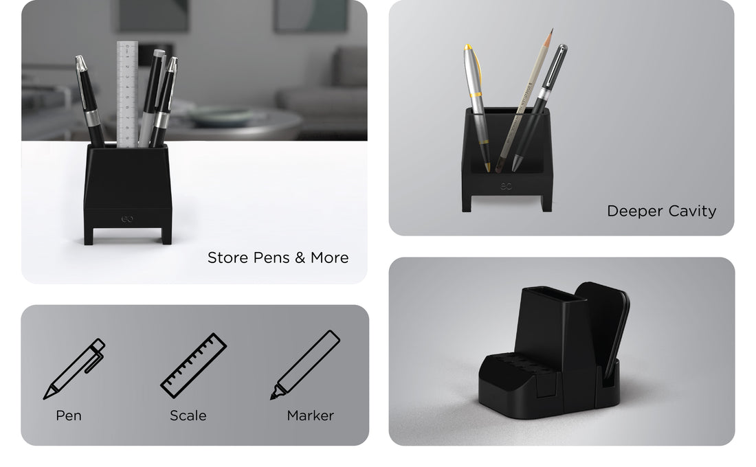 Modular - Pen Stand Vertical Laptop Holder & Cable Organizer – Everyday ...